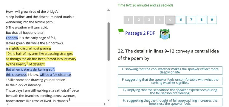 SHSAT ELA COURSE – SAT, SHSAT & BCA Test Prep